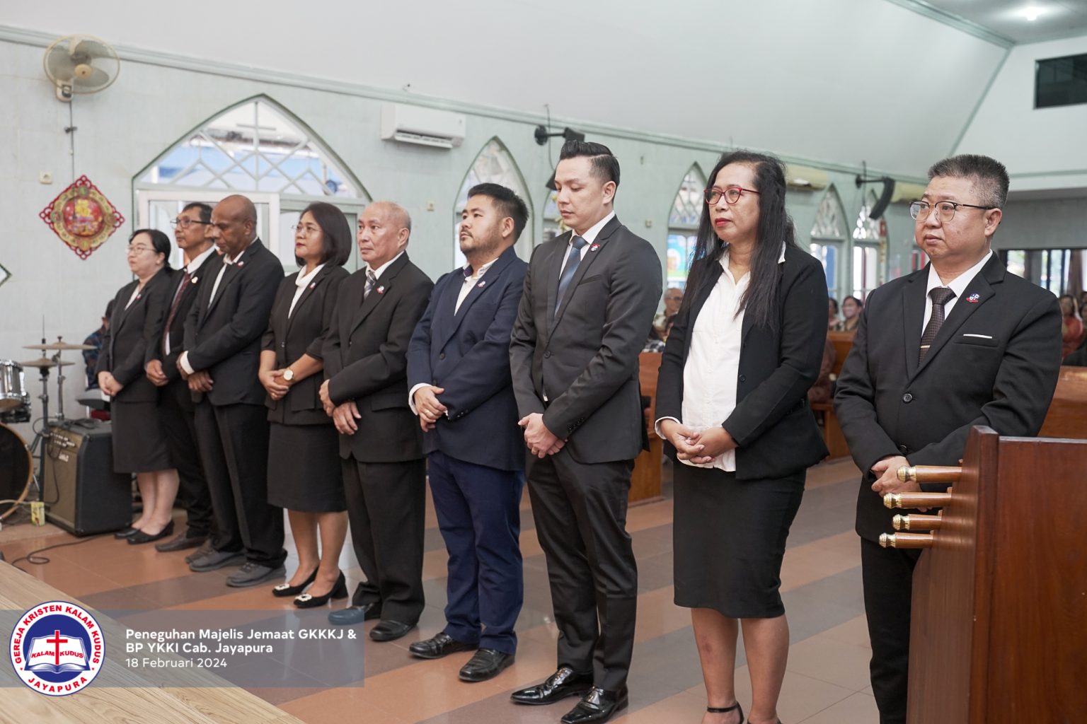 Peneguhan Badan Pengurus Yayasan Kalam Kudus Indonesia Cabang Jayapura ...